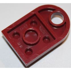LEGO PART 3176 Plate Special 3 x 2 with Rounded End, Hole | Rebrickable ...