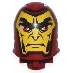 LEGO PART 48819pr0005 Large Figure Head, Round Top with Vladek Print ...