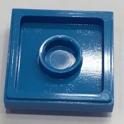 LEGO PART 87580 Plate Special 2 x 2 with Groove and Center Stud (Jumper ...