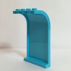 LEGO PART 2571 Panel 3 x 4 x 6 Curved Top | Rebrickable - Build with LEGO