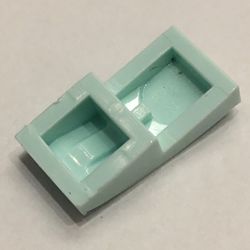 LEGO PART 11477 Slope Curved 2 x 1 No Studs [1/2 Bow] | Rebrickable ...