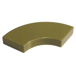 LEGO PART 27925 Tile 2 x 2 Curved, Macaroni | Rebrickable - Build with LEGO