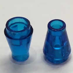 LEGO PART 4589 Cone 1 x 1 [No Top Groove] | Rebrickable - Build with LEGO
