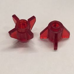 LEGO PART 4588 Brick Round 1 x 1 with Fins, Open Stud | Rebrickable ...