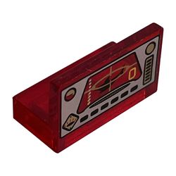 LEGO PART 4865apr0007 Panel 1 x 2 x 1 with Ogel Control Panel Print ...