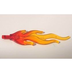 LEGO PART 85959pat0001 Wave / Flame Rounded Large with Marbled Trans ...