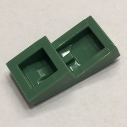 LEGO PART 11477 Slope Curved 2 x 1 No Studs [1/2 Bow] | Rebrickable ...