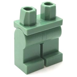LEGO PART 970c25 Hips and Sand Green Legs | Rebrickable - Build with LEGO