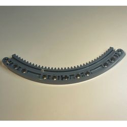 LEGO PART 24121 Technic Gear Rack 1/4 Circle 11 x 11, 35 Teeth ...