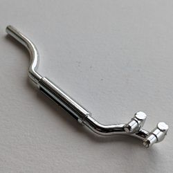 LEGO PART 4466 Exhaust Pipe Twin Inlet 11L Left | Rebrickable - Build ...