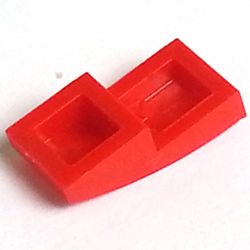 LEGO PART 11477 Slope Curved 2 x 1 No Studs [1/2 Bow] | Rebrickable ...