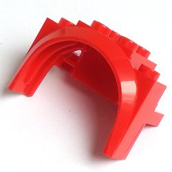 LEGO PART 18974 Wheel Arch, Mudguard 4 x 2 1/2 x 2 1/3 | Rebrickable ...