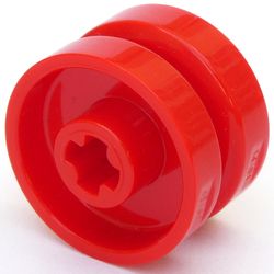 LEGO PART 18976 Wheel 18 x 12 with Axle Hole and Stud | Rebrickable ...