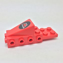 LEGO PART 2336pr0003 Brick Special, Cockpit Space Nose with MTron Logo ...
