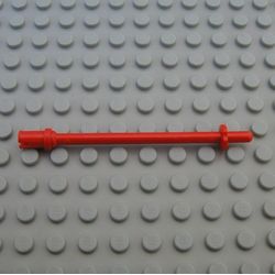 LEGO PART 2714a Bar 8L - Two Stop Rings / One Pin, Technic Figure Ski ...