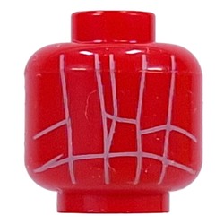 LEGO PART 28621pr9607 Minifig Head Hobie Brown, Silver Disorganized ...