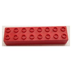LEGO PART 3007mib Minitalia Brick 2 x 8 with Bottom Tubes | Rebrickable ...