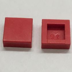 LEGO PART 3070a Tile 1 x 1 without Groove | Rebrickable - Build with LEGO