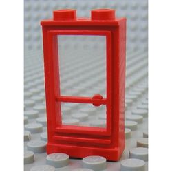 LEGO PART 32bc01 Door 1 x 2 x 3 Left with Hollow Studs, Fixed Glass ...