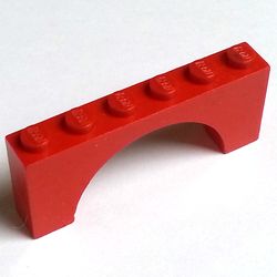 LEGO PART 3307 Brick Arch 1 x 6 x 2 - Thick Top with Reinforced ...