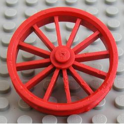 LEGO PART 35 Wheel Spoked Large | Rebrickable - Build with LEGO