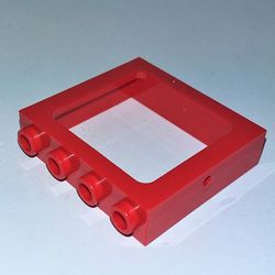 LEGO PART 4033 Window 1 x 4 x 3 Train with All Studs Hollow ...