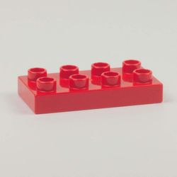 LEGO PART 40666 Duplo Plate 2 x 4 | Rebrickable - Build with LEGO
