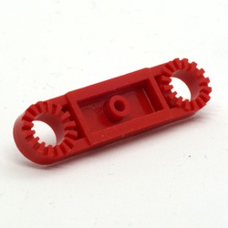 LEGO PART 4263 Technic Plate 1 x 4 with Toothed Ends | Rebrickable ...