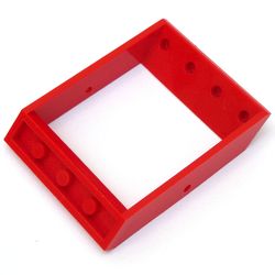 LEGO PART 4447 Window 4 x 4 x 3 Roof | Rebrickable - Build with LEGO