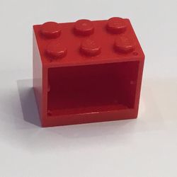 LEGO PART 4532 Cupboard 2 x 3 x 2 with Solid Studs | Rebrickable ...