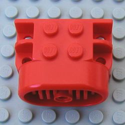 LEGO PART 4616a Fabuland, Motor / Engine Block, Airplane | Rebrickable ...