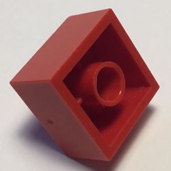 LEGO PART 4729 Brick Special 2 x 2 No Studs, Top Pin | Rebrickable ...