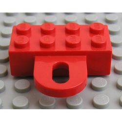 LEGO PART 4748 Brick Special 2 x 4 with Coupling, Female | Rebrickable ...