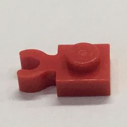 LEGO PART 60897 Plate Special 1 x 1 with Clip Vertical [Thick Open O ...