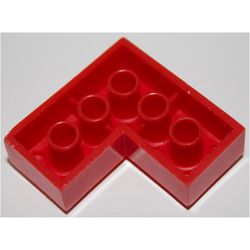 LEGO PART 702 Brick 4 x 4 Corner | Rebrickable - Build with LEGO