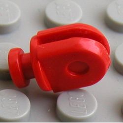 LEGO PART 795 Arm Piece with Disk and 2 Fingers | Rebrickable - Build ...