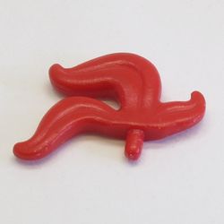 LEGO PART 87692 Headwear Accessory Plume / Feather Triple | Rebrickable ...