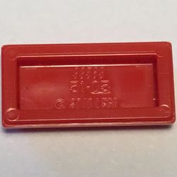 LEGO PART 99563 Tile Special 1 x 2 with Sloped Walls AKA Money / Gold ...