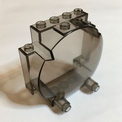 LEGO PART 30366 Windscreen 3 x 6 x 5 Bubble with Studs on Top [Plain ...