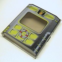 LEGO PART 30650pr0003 Panel 2 x 8 x 8 with Res-Q Maritime Print [4610 ...
