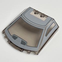 LEGO PART 65633pr0014 Windscreen 6 x 6 x 1 1/3 with Light Bluish Grey ...