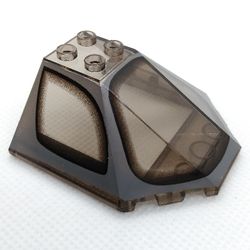 LEGO PART 87606pr0001 Windscreen 6 x 6 x 2 Canopy with General Grievous ...