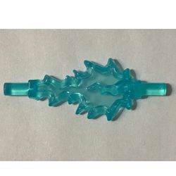 LEGO PART 35032b Wave / Power Burst / Flame, Bolt Large with Bar Ends ...