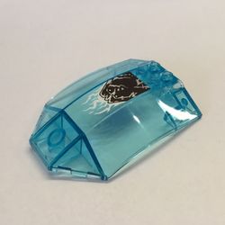 LEGO PART 41751 Windscreen 8 x 6 x 2 Curved | Rebrickable - Build with LEGO