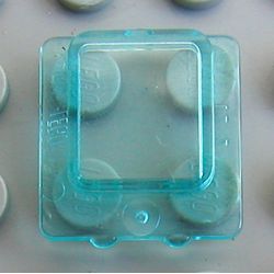 LEGO PART 4862 Glass for Window 1 x 2 x 2 Plane | Rebrickable - Build ...