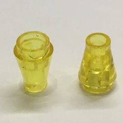LEGO PART 4589 Cone 1 x 1 [No Top Groove] | Rebrickable - Build with LEGO