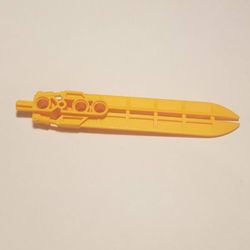 LEGO PART 32552 Large Figure Weapon Sword, Hydraulics and 3 Holes ...