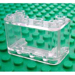 LEGO PART 4594 Windscreen 2 x 4 x 2 Vertical | Rebrickable - Build with ...