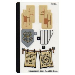 LEGO PART 79244 Sticker Sheet for Set 76387-1 | Rebrickable - Build ...