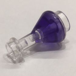 LEGO PART 93549pat0002 Equipment Bottle / Erlenmeyer Flask with Trans ...
